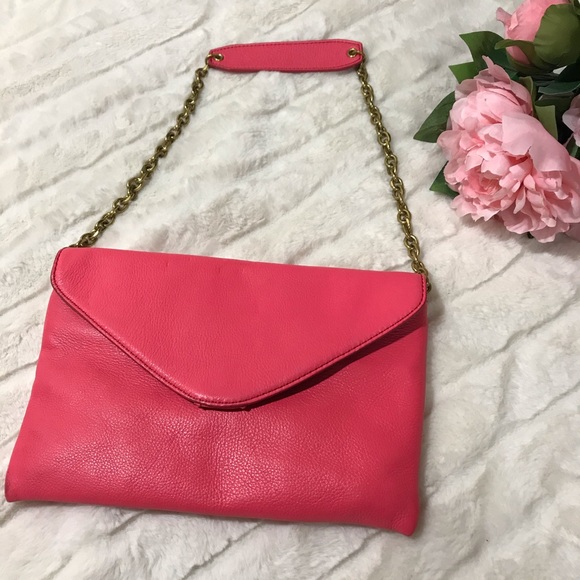 J. Crew | Bags | J Crew Leather Envelope Shoulder Bag | Poshmark